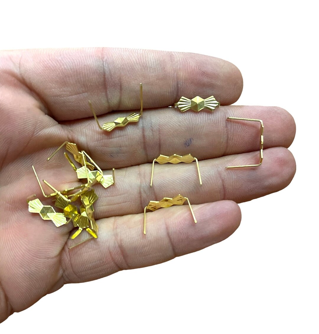 Brass Plated Chandelier Clips Chandelier Crystal Holder - Etsy