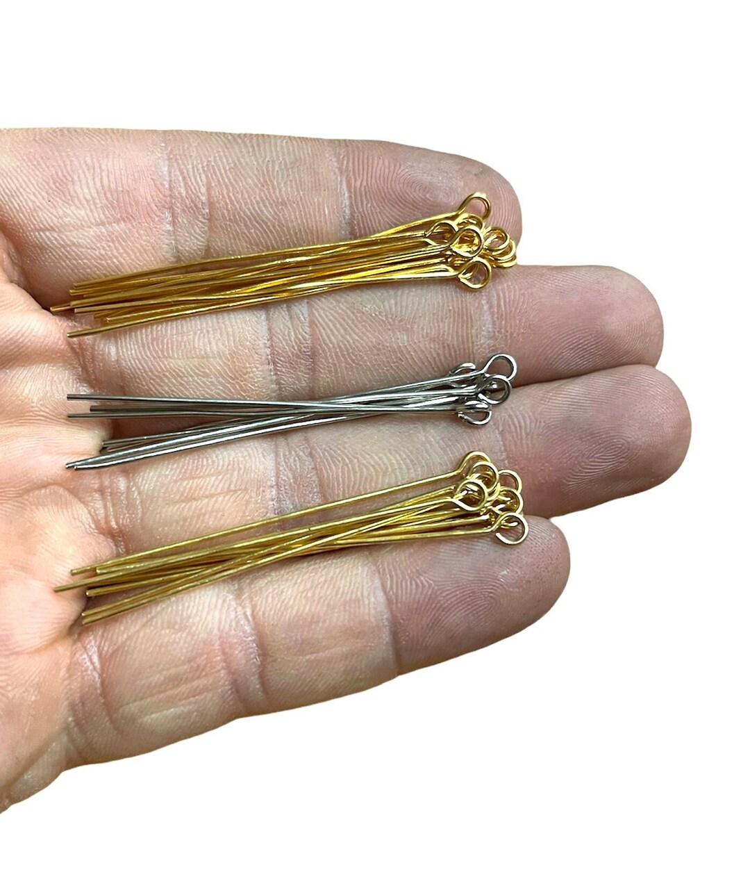 50mm Hoop Eye Pin, Ring Pin, Wholesale Jewelry, Findings, Rosary Making ...