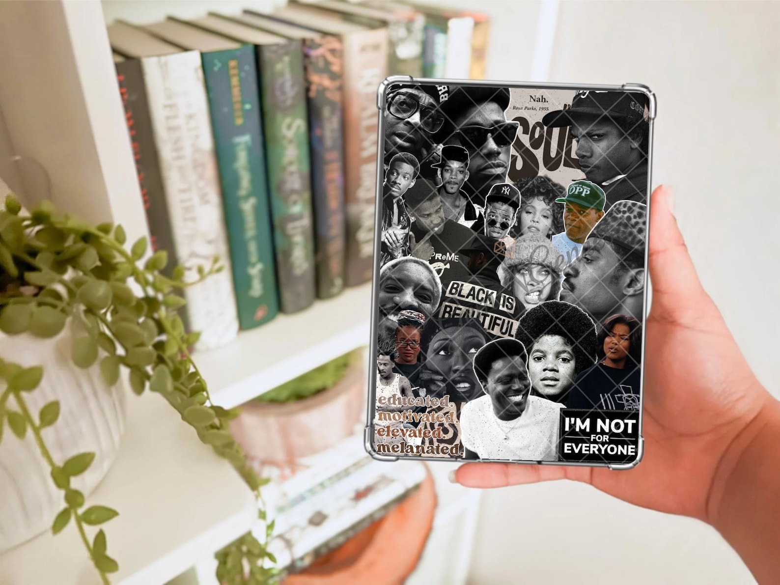 Black Icons Kindle Insert: Printable Kindle Cover Art (digital Download ...
