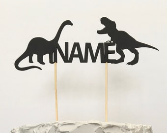 Dinosaur cake topper | Etsy