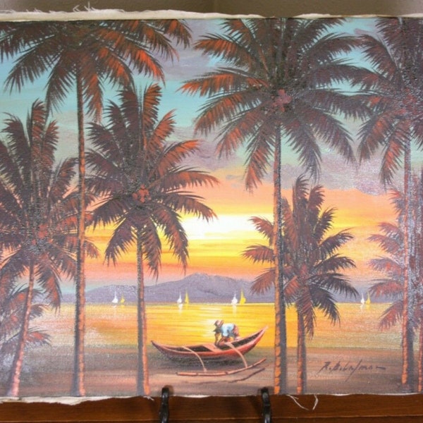 Tiki Painting - Etsy