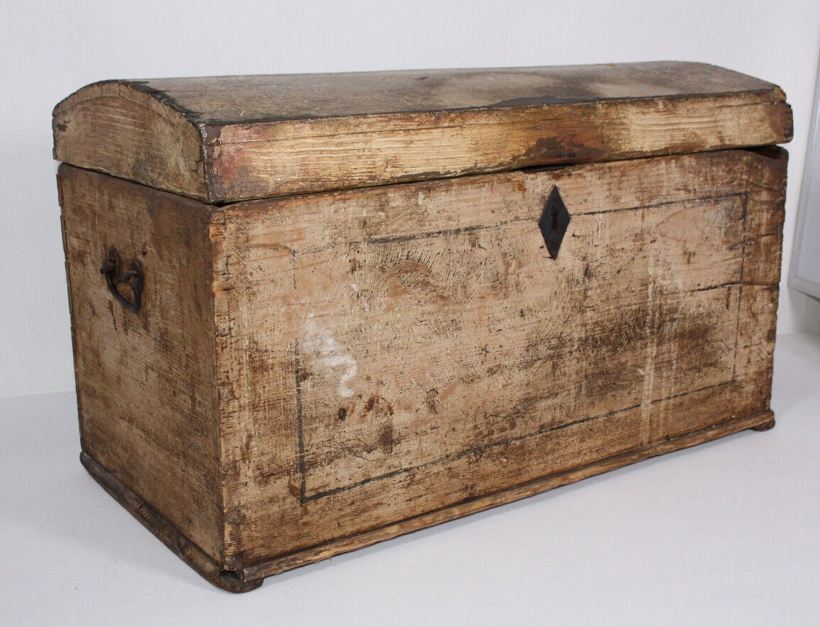 Primitive Rustic Rare Mid 1800s Wood True Antique Hand - Etsy