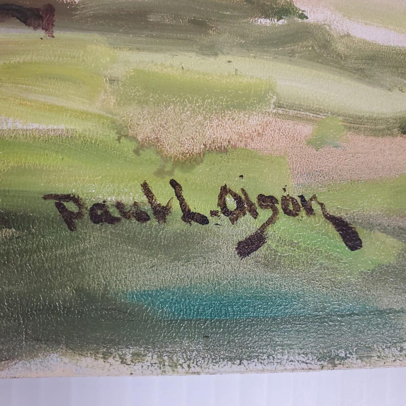 Paul L Olson (1889-1981) Midwest Impressionist (illinois/michigan ...