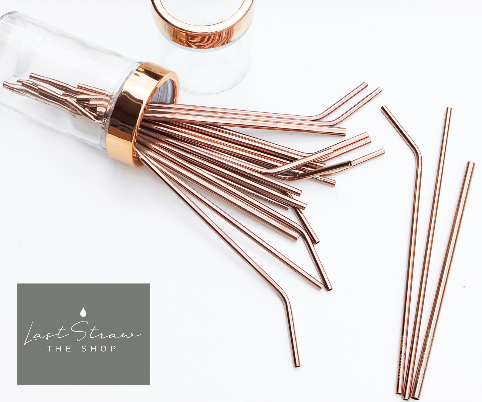 Personalized Straw Pouch With Stainless Steel Straw Set | Eco Friendly ...