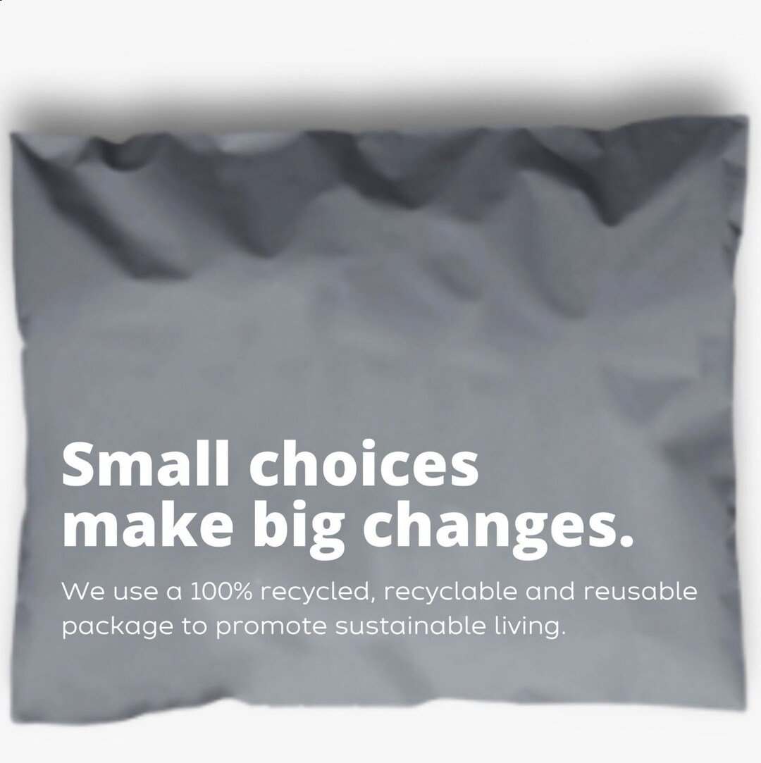 Eco-friendly Recycled Poly Mailers I Zero Waste Packaging I 100% ...