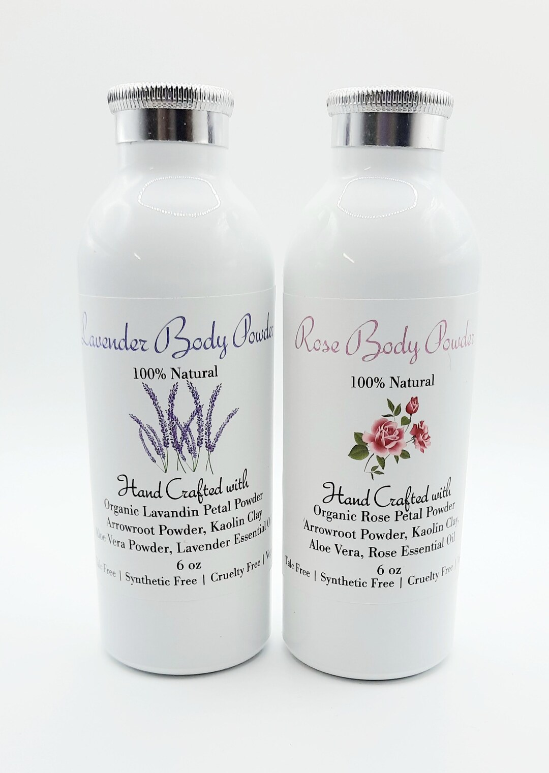 Natural Talc Free Body Powder| Lavender Body Powder| Rose Body Powder ...