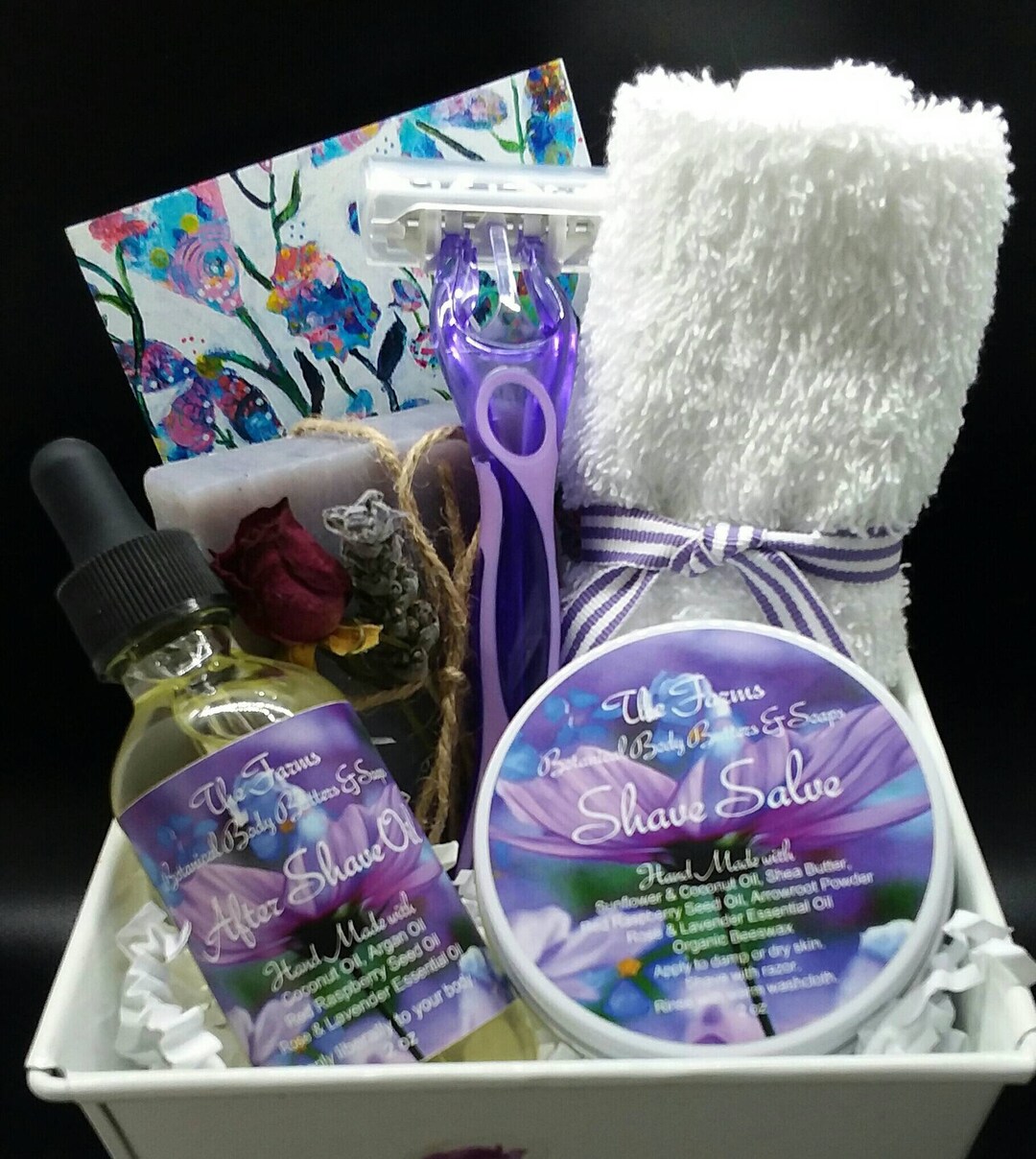 Women's Shave Gift Basket Gift Basket Get Well Thank You Bridesmaid ...