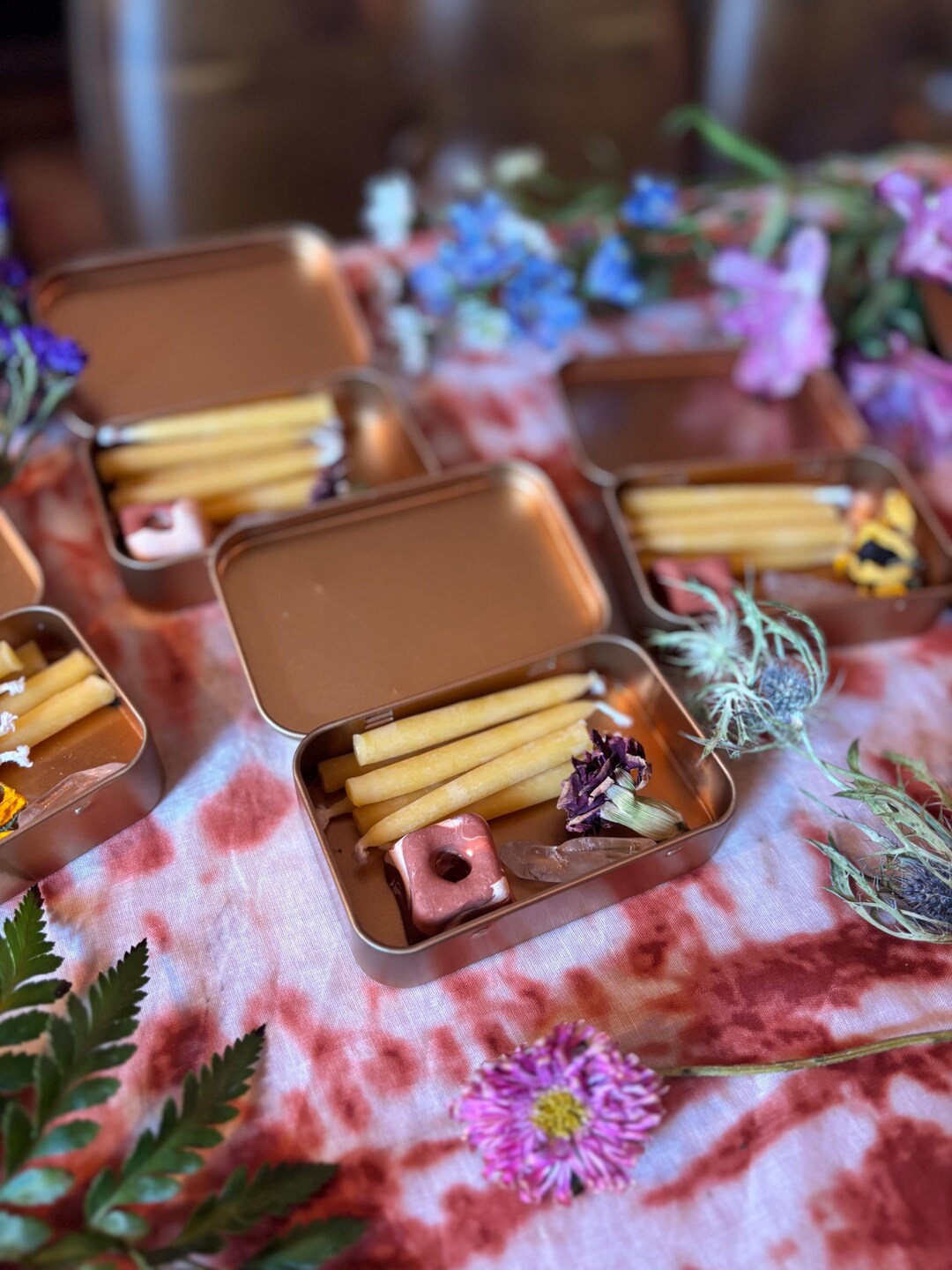 Mini Altar Tins With 20-minute Meditation Candles - Etsy