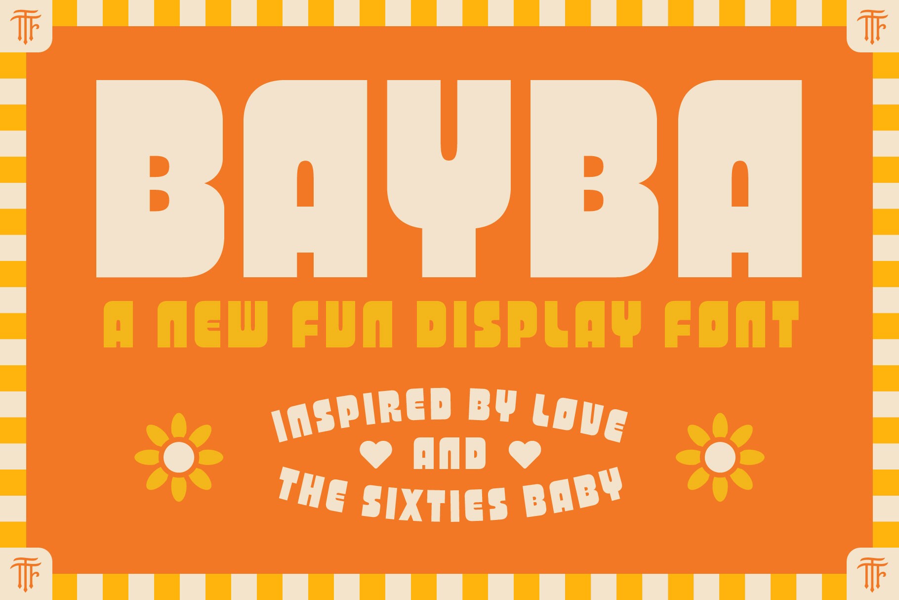Bayba Display Font - Etsy