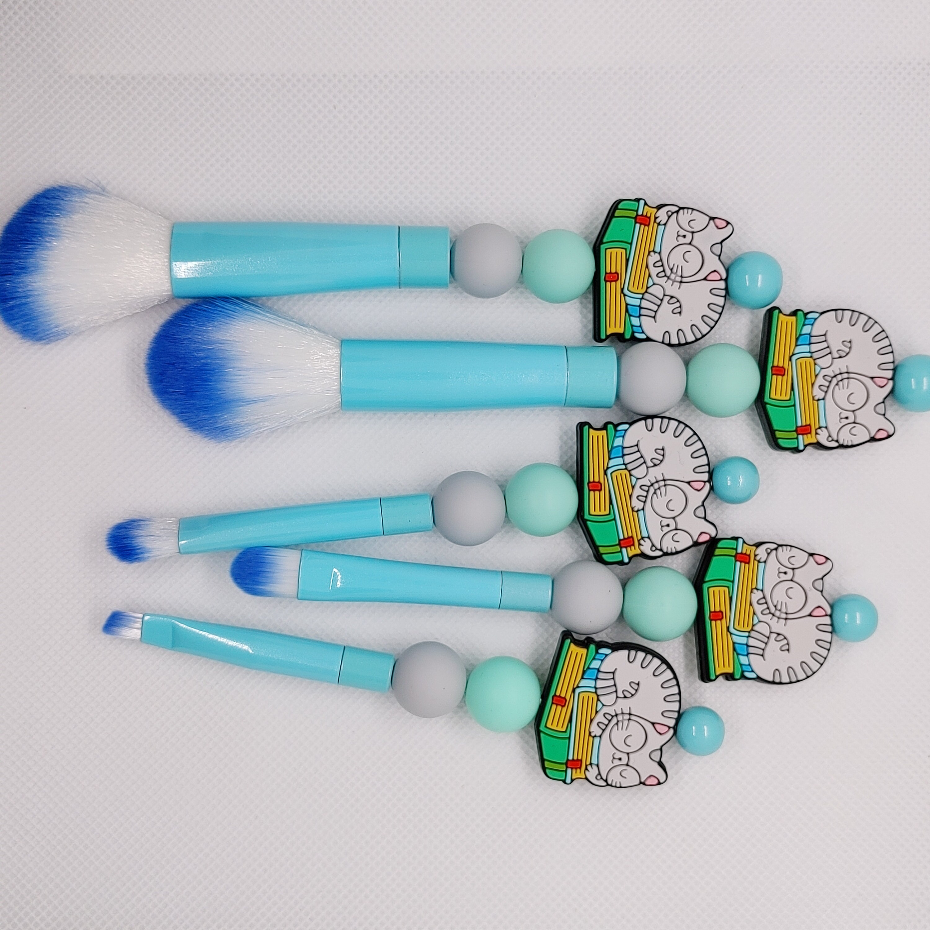 Kitten Book Makeup Brushes - Etsy