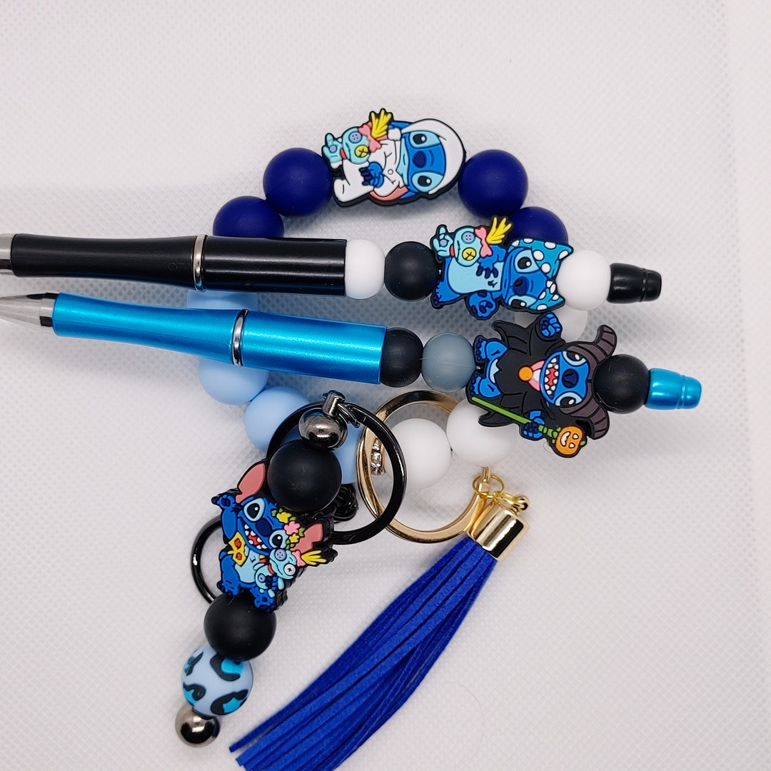 Stitch Silicone Keychain and Pen - Etsy