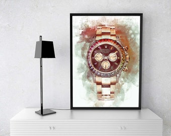 Rolex poster | Etsy
