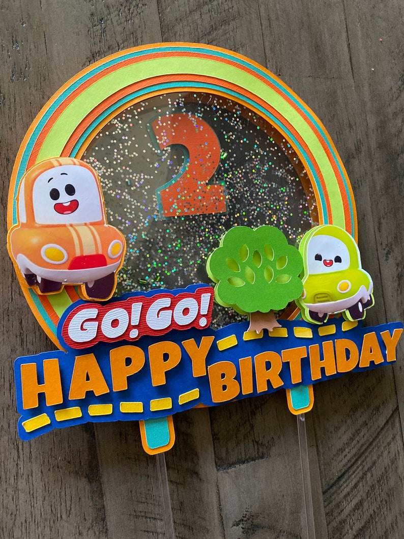 Go Go Cory Carson Cake Topper | Etsy