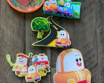 Go Go Cory Carson Chrissy Birthday Cake Topper, Personalised - Etsy