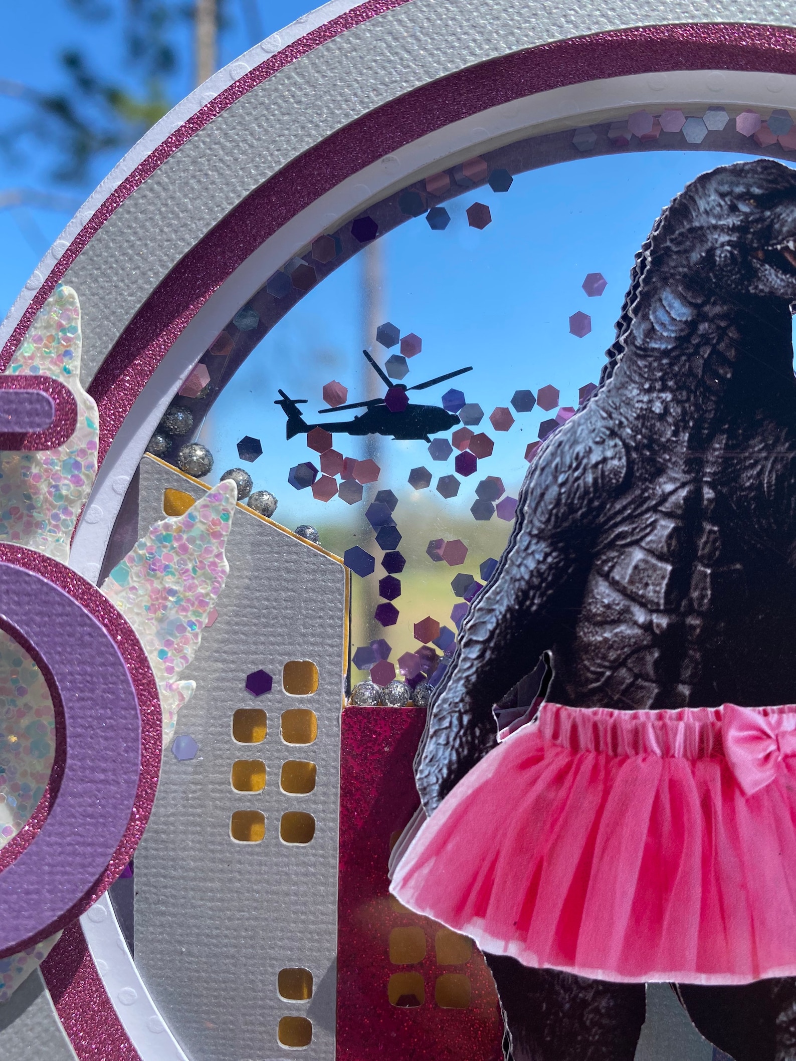 Godzilla Tutu Cake Topper | Etsy