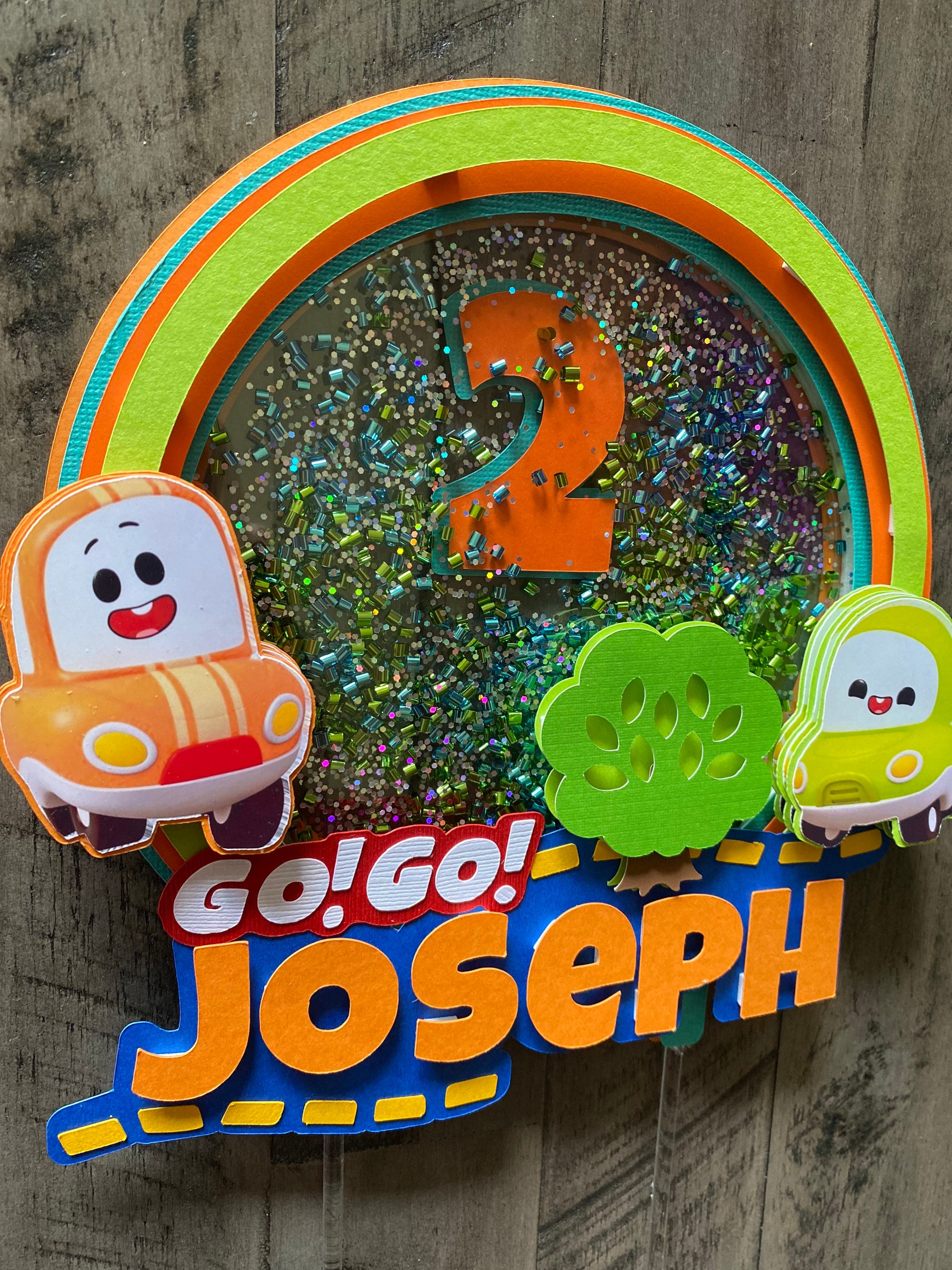 Go Go Cory Carson cake topper | Etsy