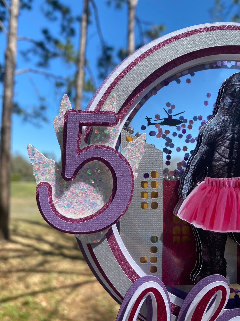 Godzilla Tutu Cake Topper - Etsy