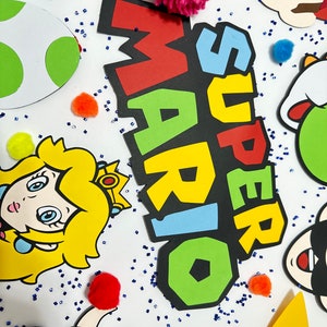 Super Mario Sign - Etsy