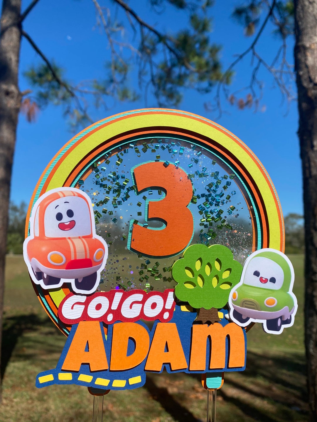 Go Go Cory Carson Cake Topper - Etsy