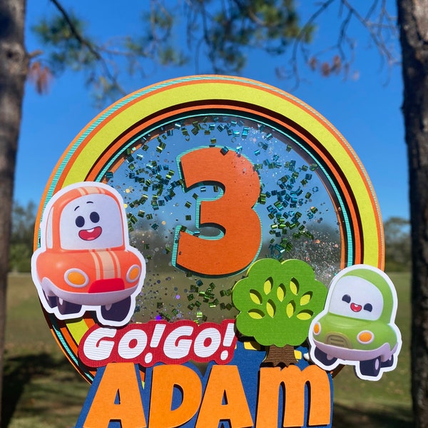 Go! Go! Cory Carson Cake Topper - Etsy