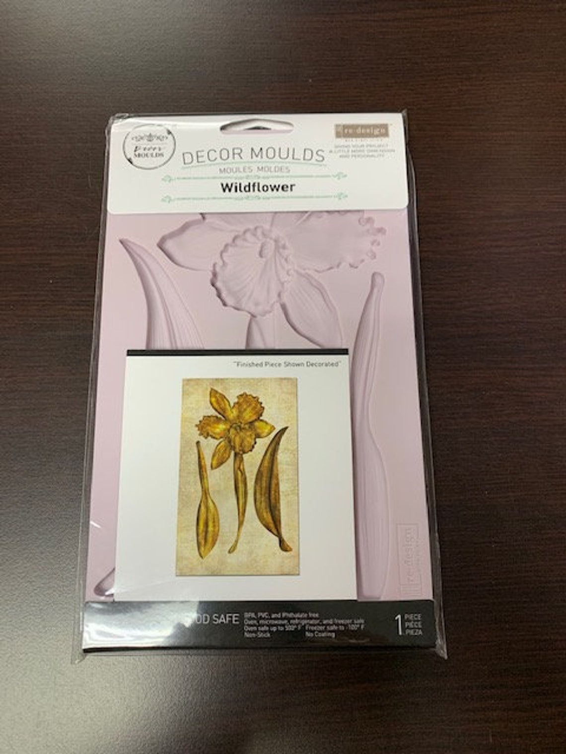 Prima Mould Redesign wildflower Vintage Art - Etsy