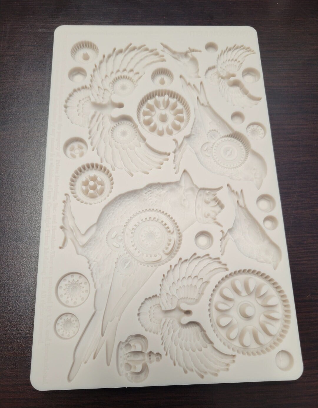 Prima Mould Redesign "clockwork Sparrows" - Vintage Art Decor Silicon ...