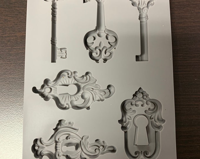 Prima Mould "keys" - Vintage Art Decor Silicon Mold Food Safe 599416 - Etsy