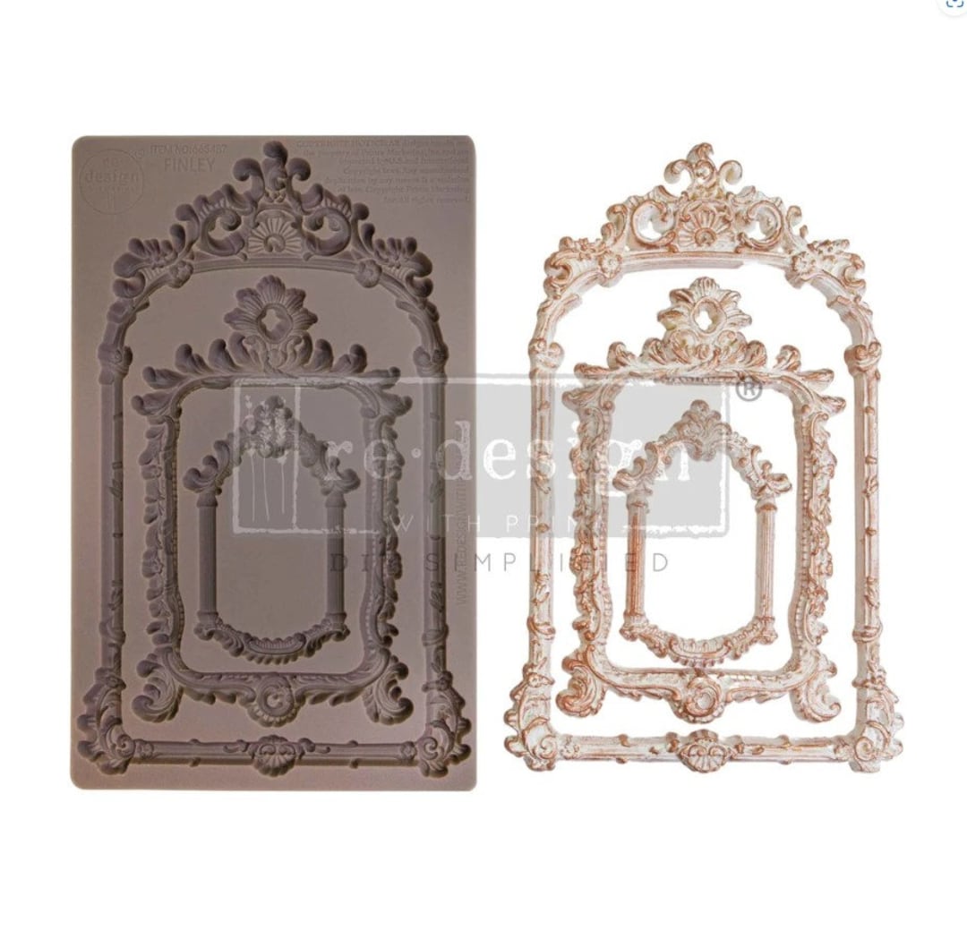 Prima Mould Redesign finley Vintage Art Decor Silicon Mold Food Safe ...