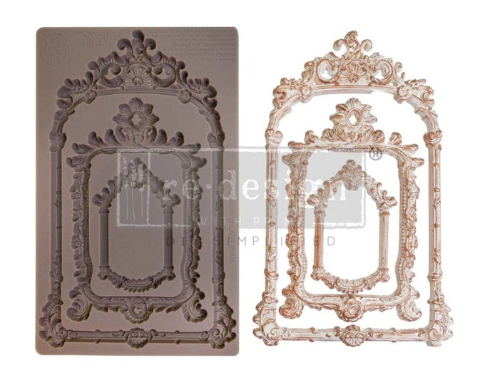 Prima Mould Redesign "finley" - Vintage Art Decor Silicon Mold Food ...