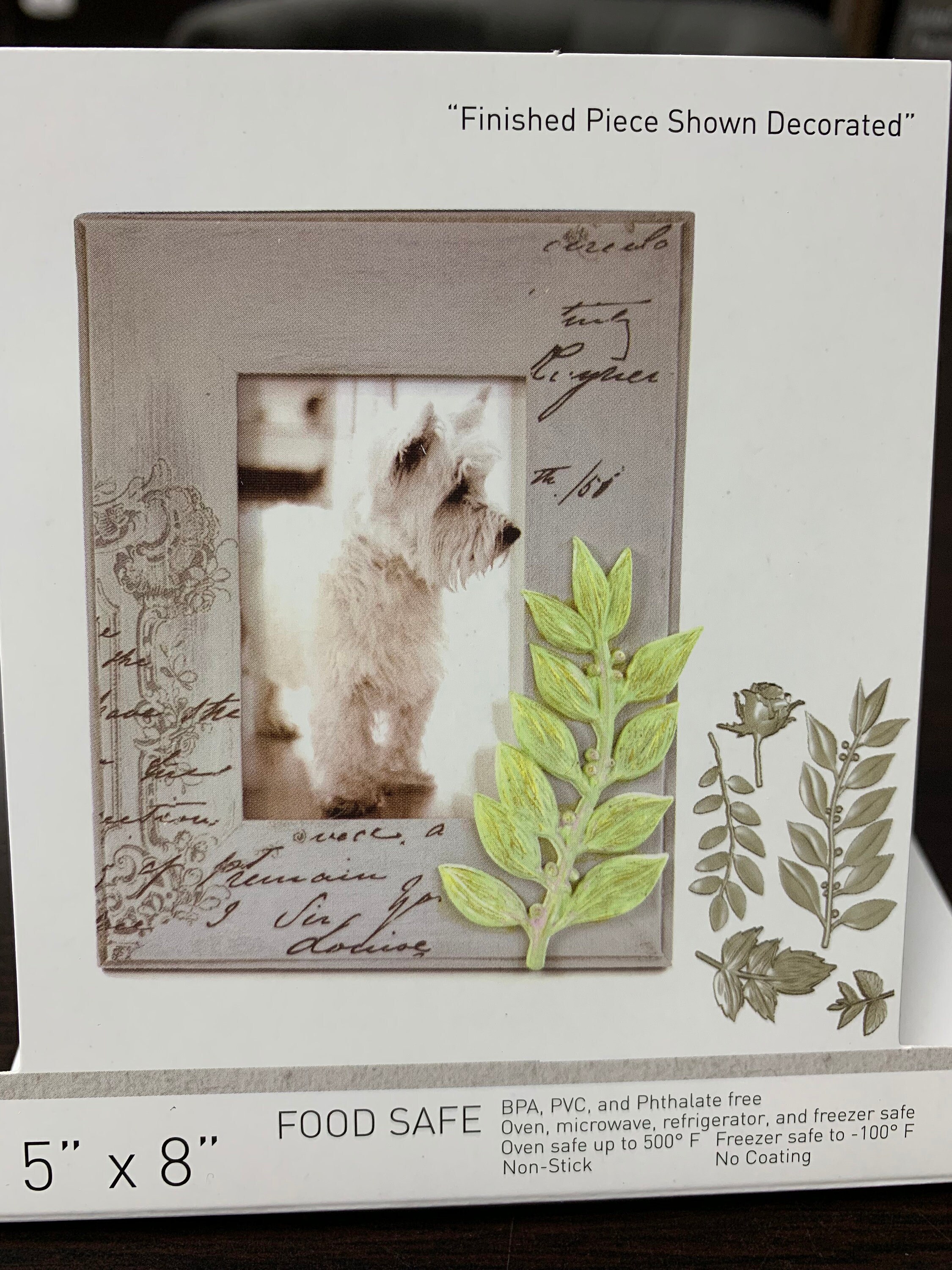 Prima Mould Redesign leafy Blossoms Vintage Art | Etsy