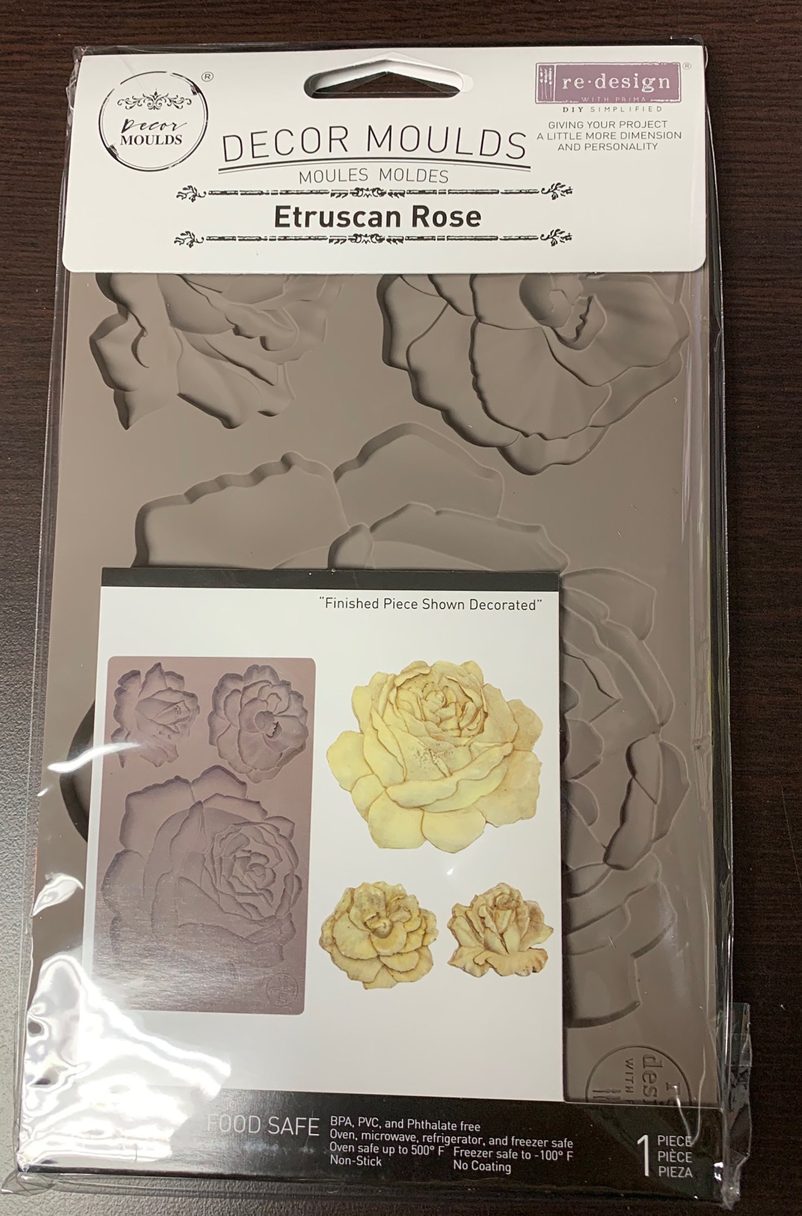 Prima Mould Redesign etruscan Rose Vintage Art - Etsy