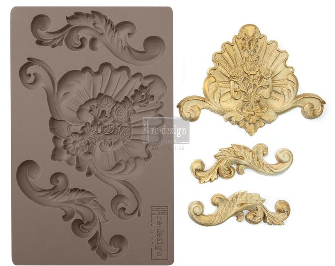 Prima Mould Redesign english Garden Vintage Art - Etsy