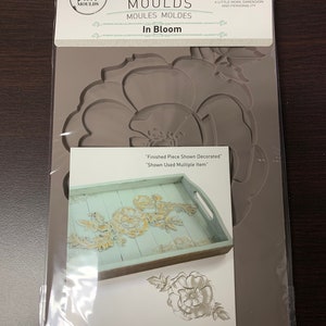 Prima Mould Redesign "in Bloom" - Vintage Art Decor Silicon Mold Food ...