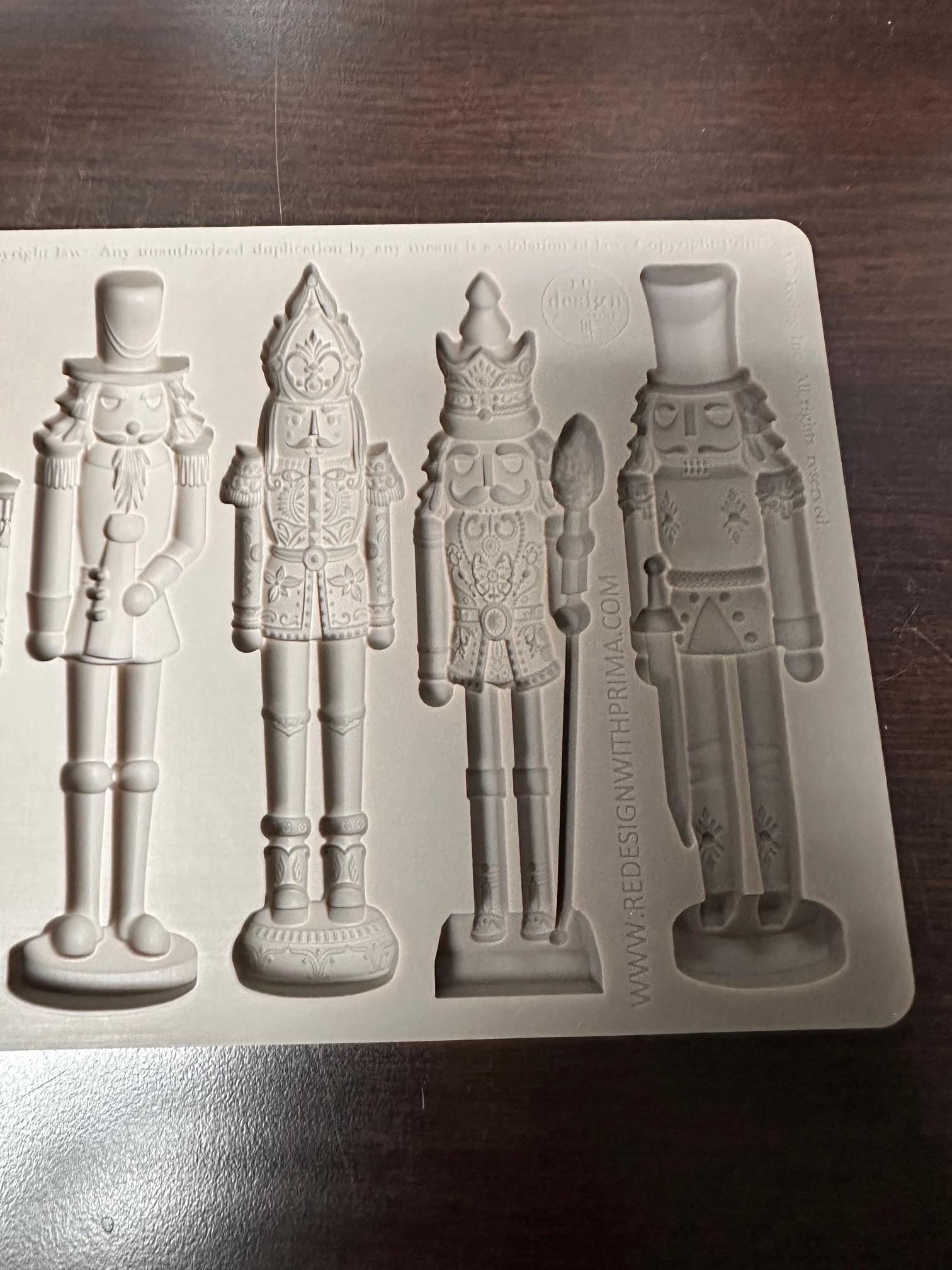 Prima Mould Redesign "nutcracker Magic" - Vintage Art Decor Silicon ...