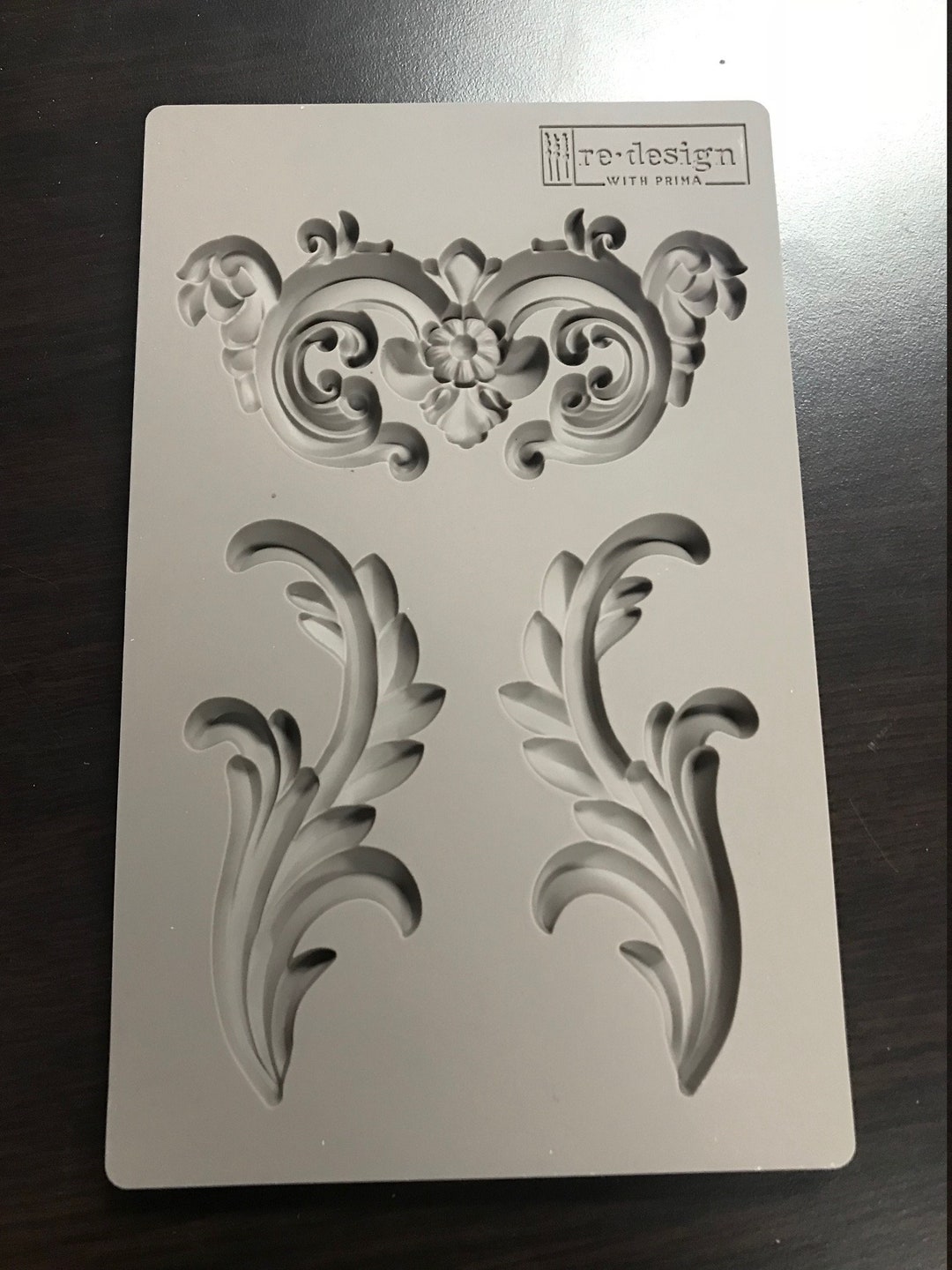 Prima Mould Redesign Everleigh Flourish - Vintage Art Decor Silicon ...