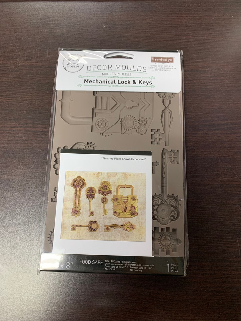 Prima Mould Redesign mechanical Lock & Keys - Etsy