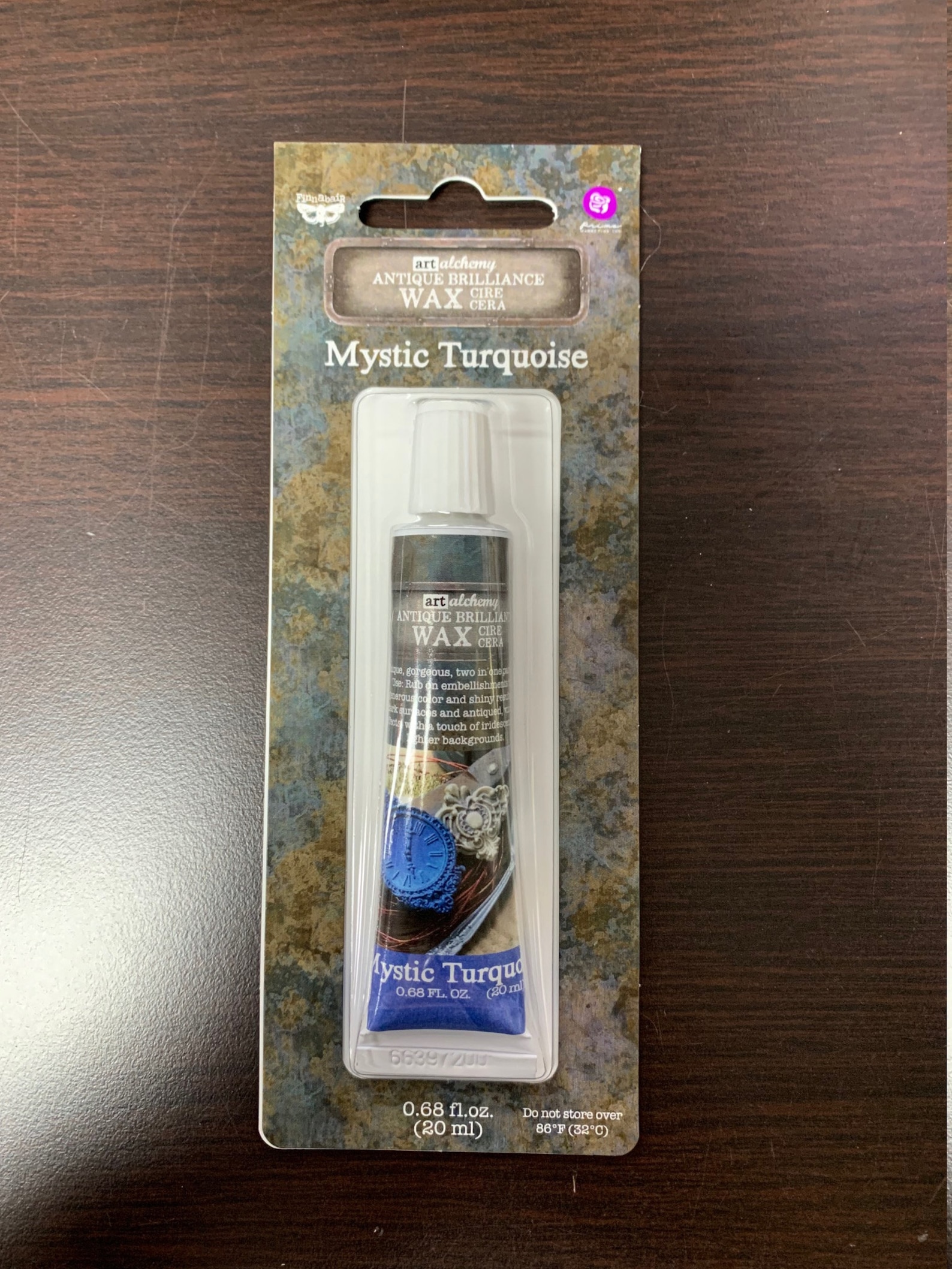 Mystic Turquoise Wax by Finnabair Art Alchemy Antique | Etsy