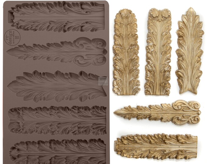 Prima Mould Redesign "royal Fountains" - Vintage Art Decor Silicon Mold ...