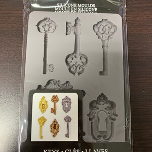 Prima Mould keys Vintage Art Decor Silicon Mold Food Safe 599416 - Etsy