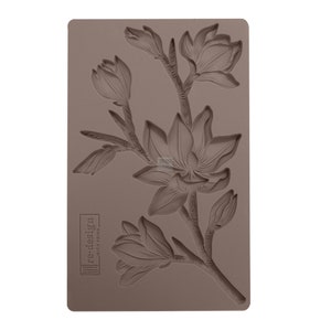 Prima Mould Redesign "forest Floral" - Vintage Art Decor Silicon Mold ...