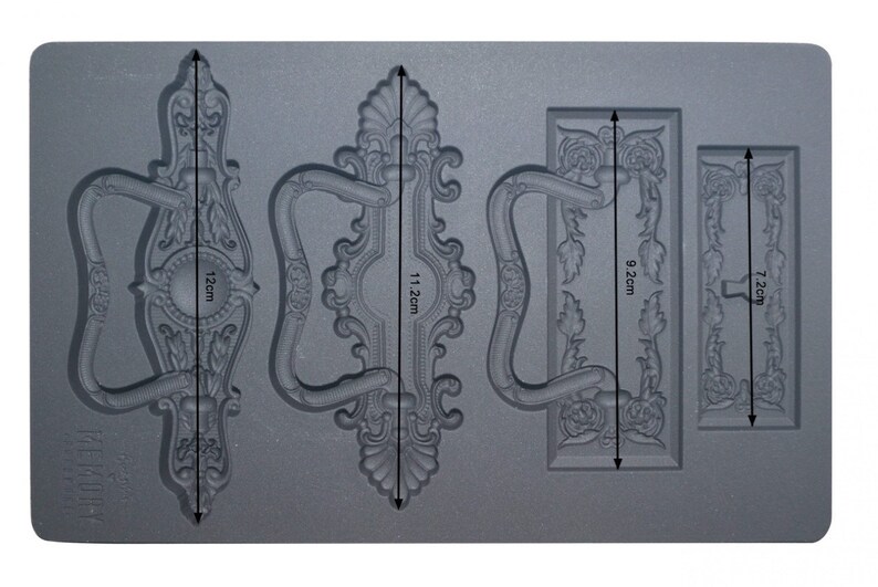 Prima Mould Redesign "marguerite Hardware " - Vintage Art Decor Silicon ...
