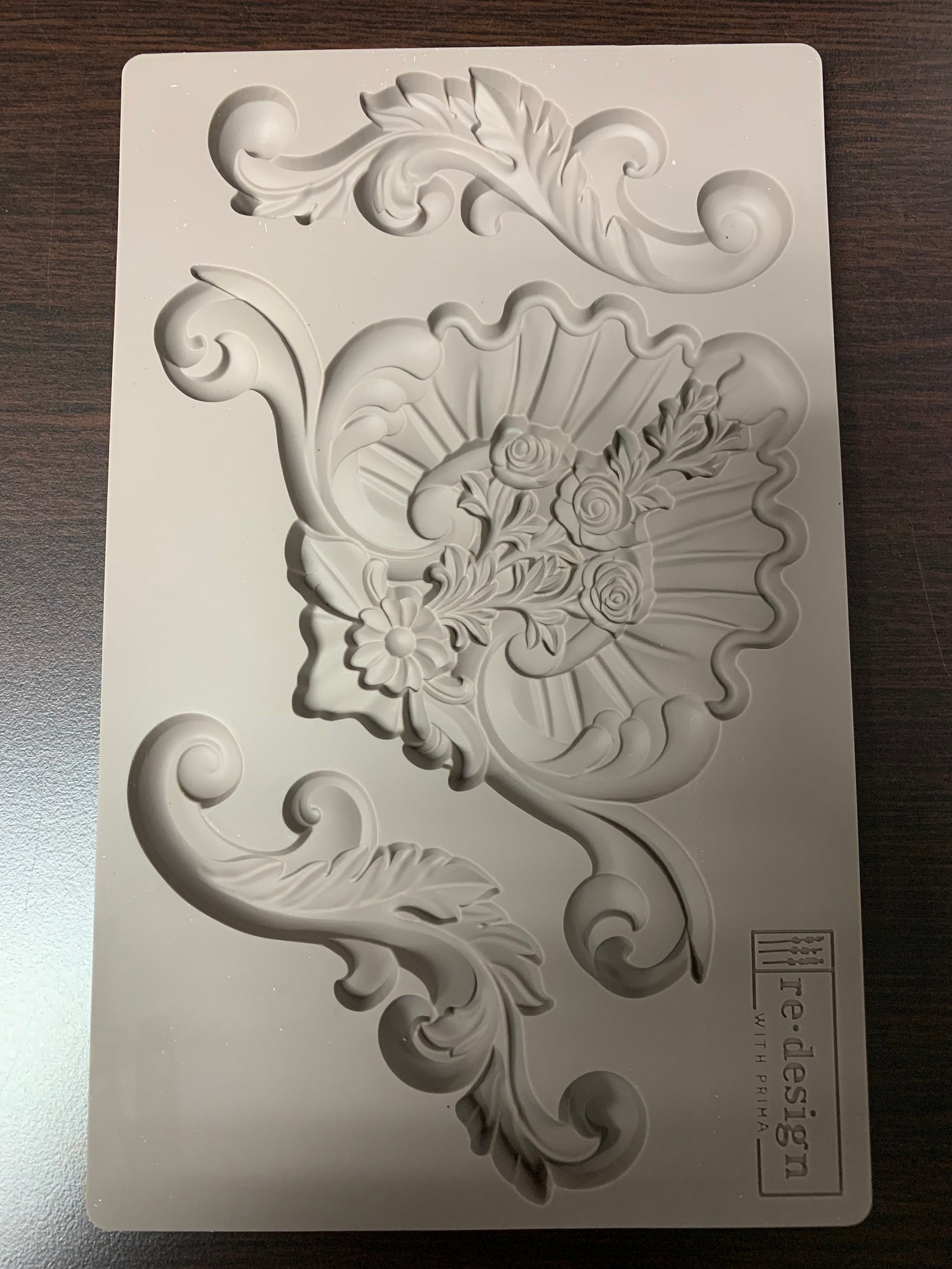 Prima Mould Redesign english Garden Vintage Art Decor Silicon Mold Food ...