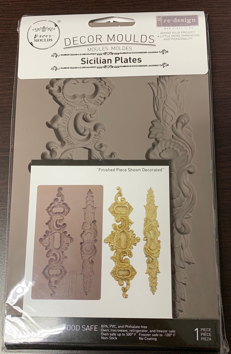 Prima Mould Redesign sicilian Plates Vintage Art - Etsy