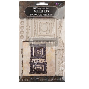 Prima Mould Redesign "baroque Frames" - Vintage Art Decor Silicon Mold ...