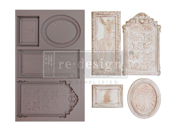 Prima Mould Redesign "finley" - Vintage Art Decor Silicon Mold Food ...