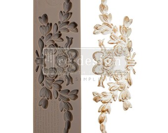 Prima Mould Redesign elisian Clockworks Vintage Art Decor Silicon Mold ...