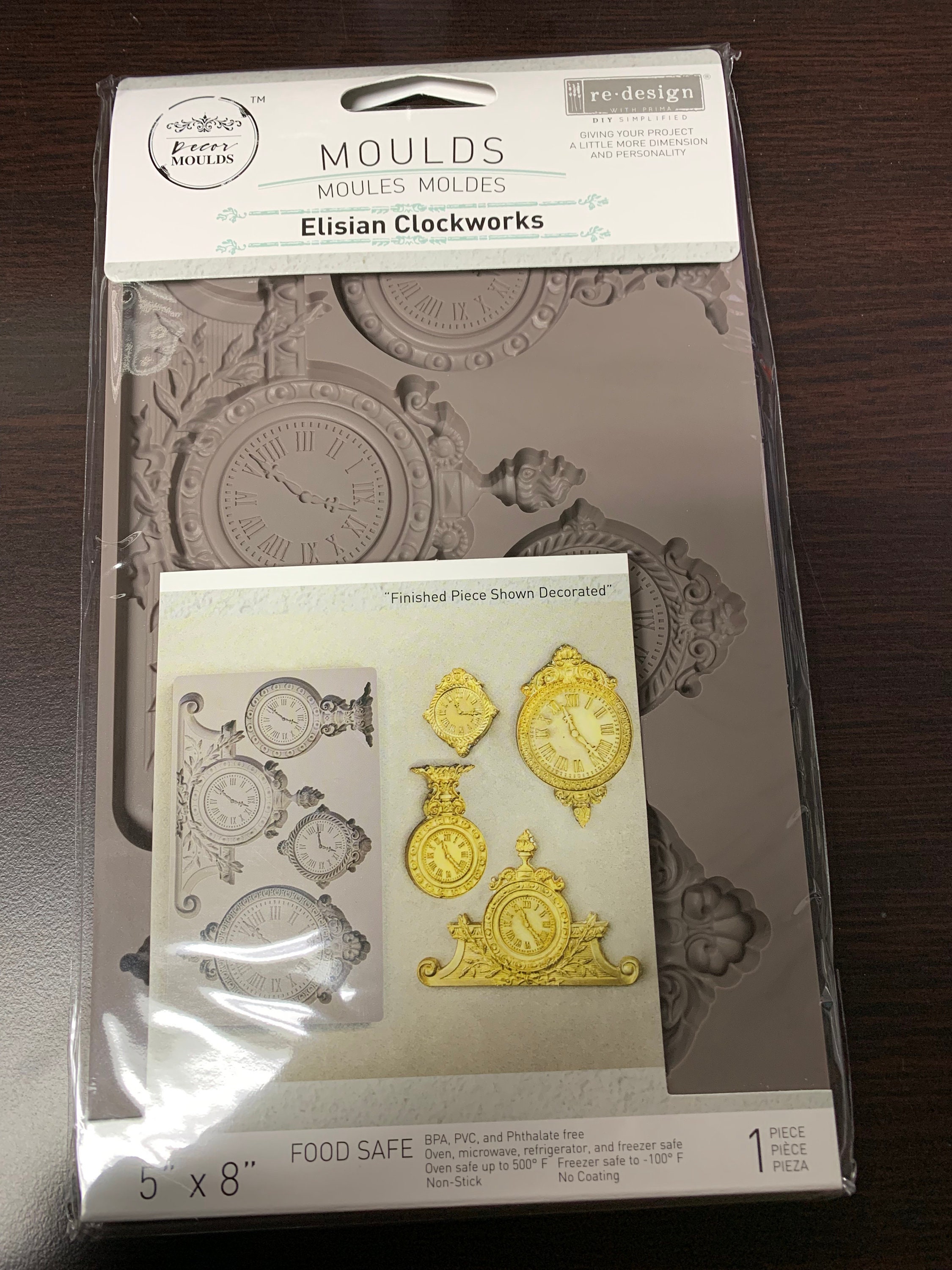 Prima Mould Redesign elisian Clockworks Vintage | Etsy