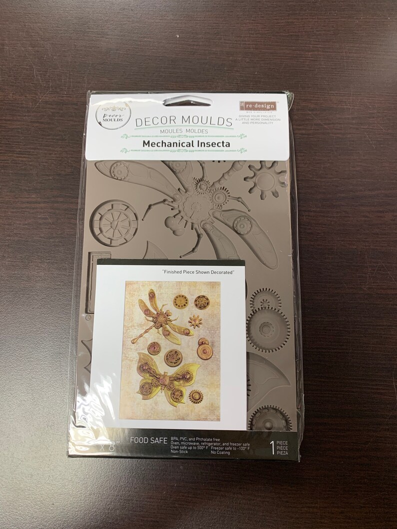 Prima Mould Redesign mechanical Insecta Vintage | Etsy