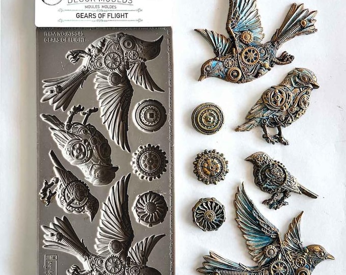Prima Mould Redesign "grandeur Keyholes" - Vintage Art Decor Silicon ...