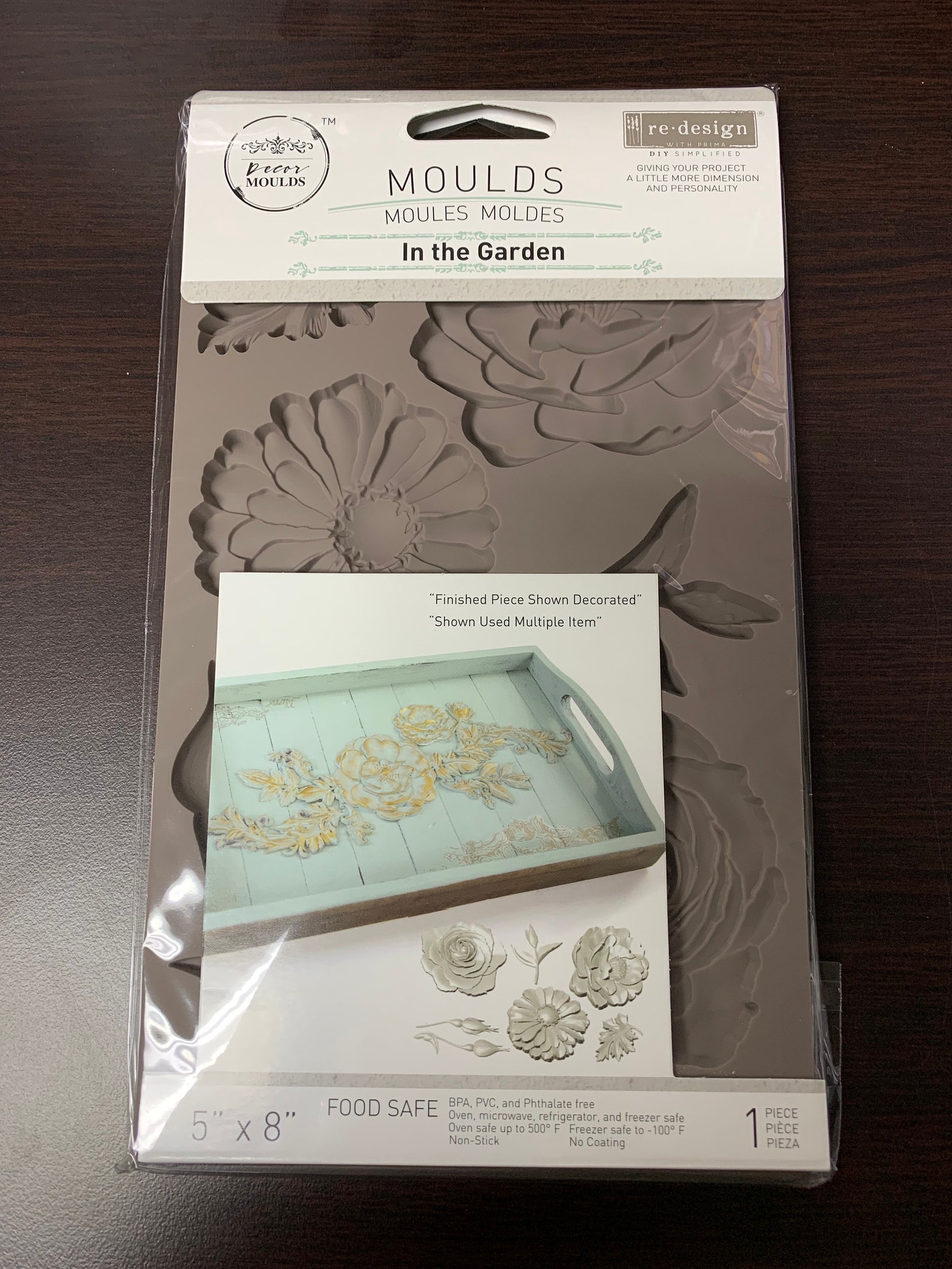 Prima Mould Redesign in the Garden Vintage Art - Etsy